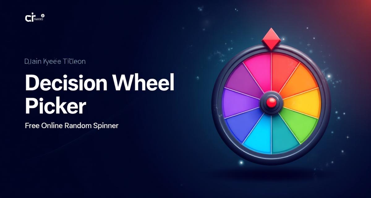 Free Decision Wheel — Spin the Wheel Online